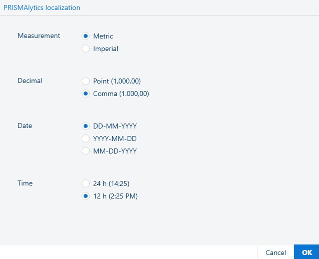 PRISMAlytics Dashboard